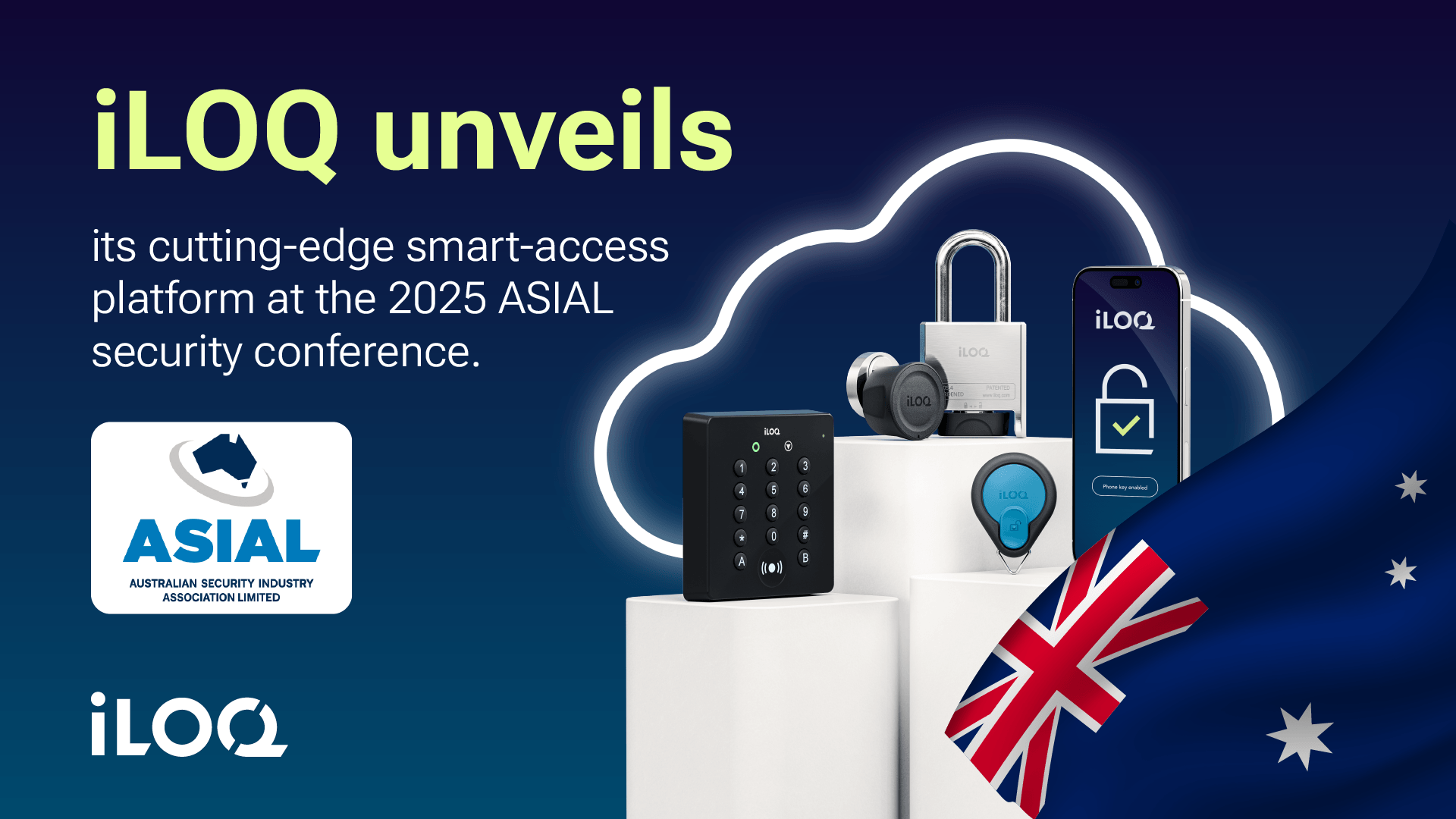 iLOQ unveils its cutting-edge smart-access platform at the 2025 ASIAL ...