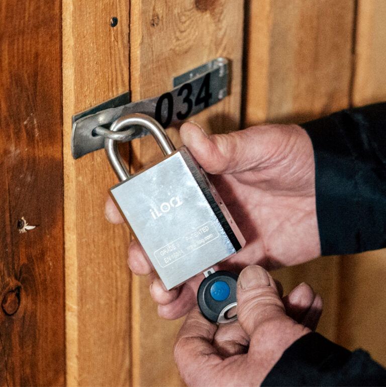 iLOQ smart padlocks for more secure access